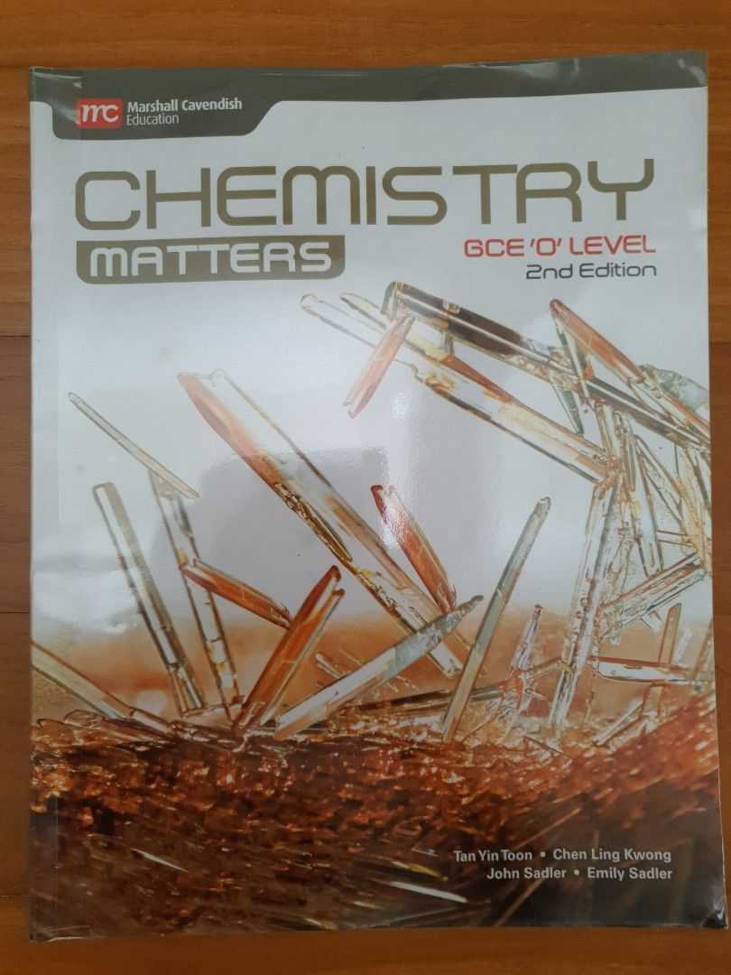 Chemistry Matters GCE O levels 2nd Ed, Hobbies & Toys, Books ...