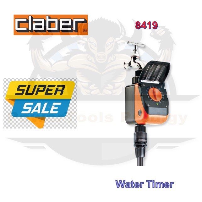 CLABER 8419 AQUAUNO LOGICA PLUS WATER TIMER FOR HOME GARDENING ...