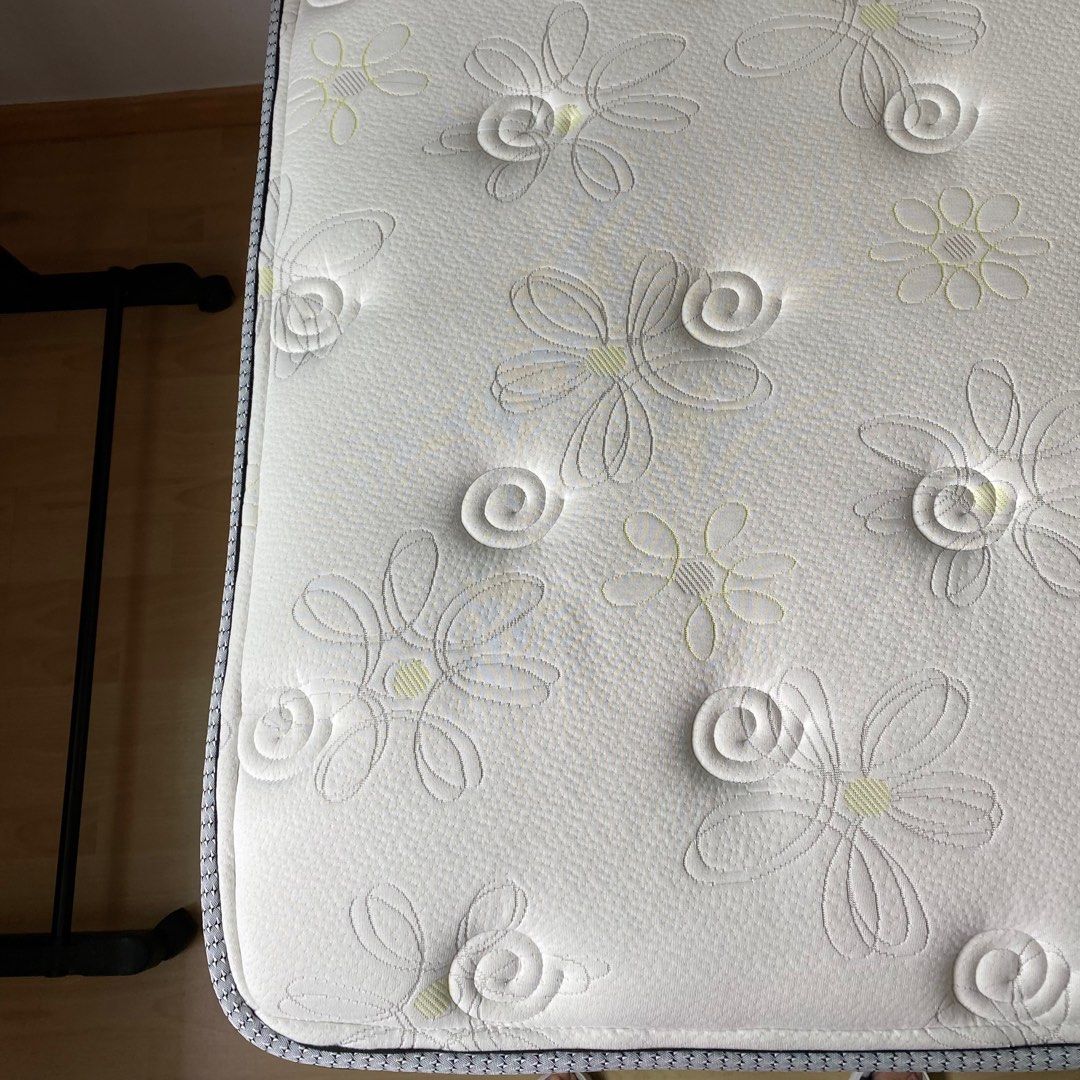 Clean single mattress, Furniture & Home Living, Furniture, Bed Frames ...
