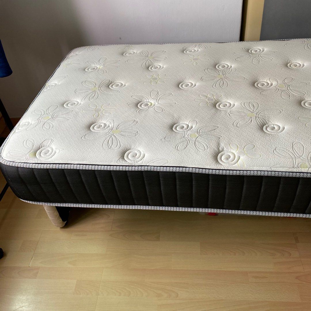 Clean single mattress, Furniture & Home Living, Furniture, Bed Frames ...