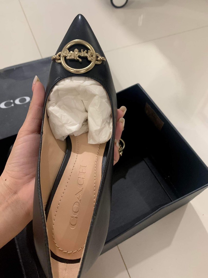 Coach Heels, Women's Fashion, Footwear, Heels on Carousell
