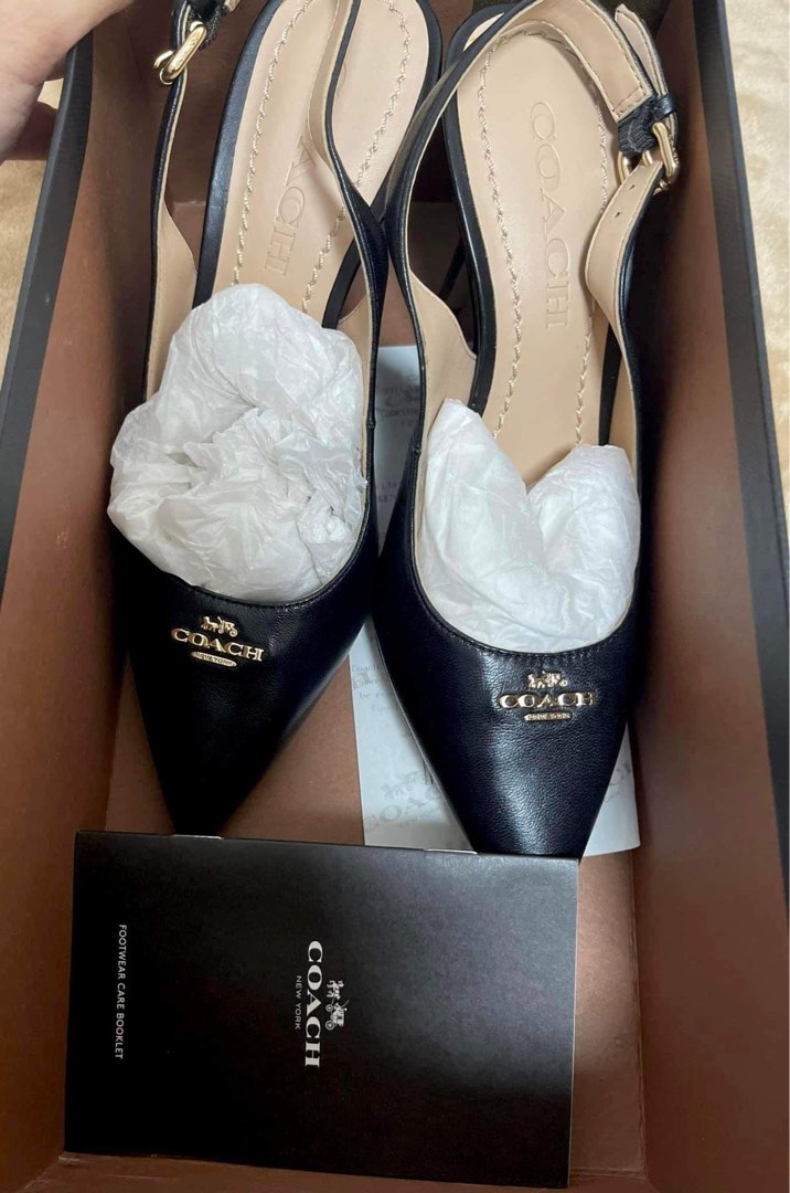 Coach Heels, Women's Fashion, Footwear, Heels on Carousell