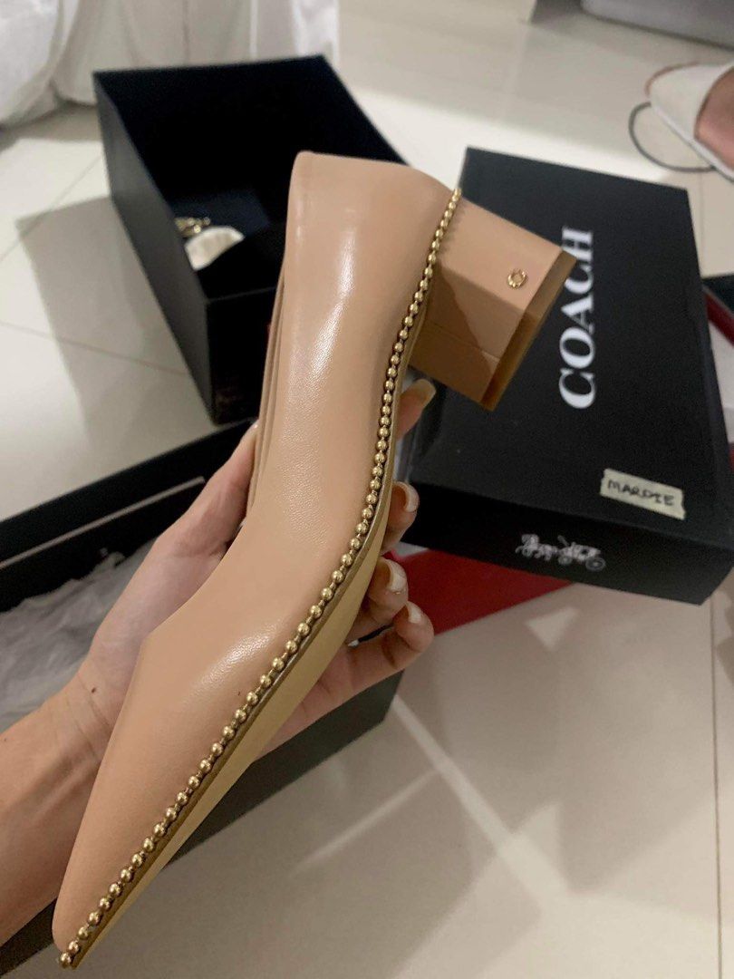 Coach heels, Women's Fashion, Footwear, Heels on Carousell