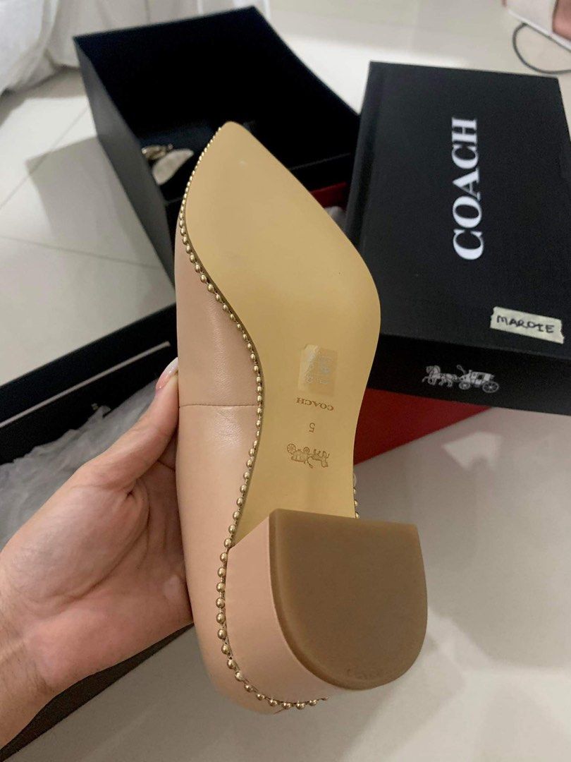 Coach heels, Women's Fashion, Footwear, Heels on Carousell