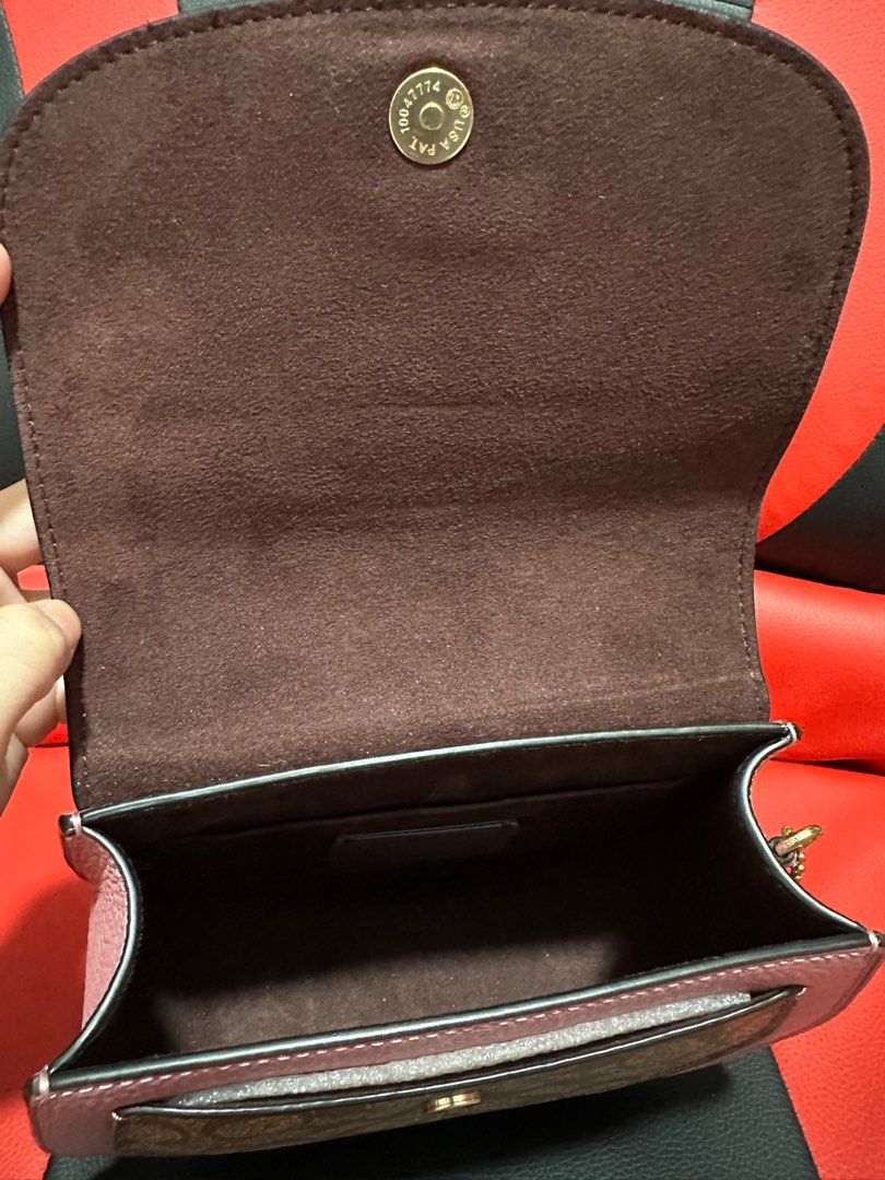 Coach Remi Saddle Bag In Colorblock Signature Canvas, Luxury, Bags ...