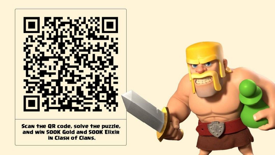 Coc Challenge (Scan the qr code and solve the chess puzzle to win 1.75m ...