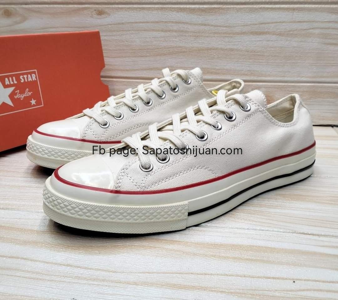 Converse chuck taylor low cream white, Men's Fashion, Footwear ...