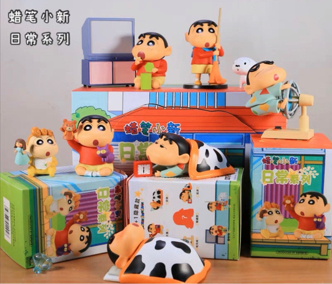 crayon shinchan blind box, Hobbies & Toys, Toys & Games on Carousell