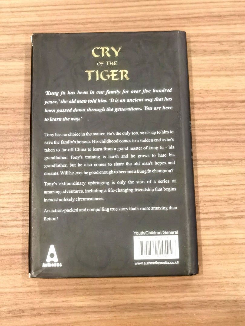 Cry Of The Tiger A Amazing True Story Of Tony Anthony A King Fu World ...