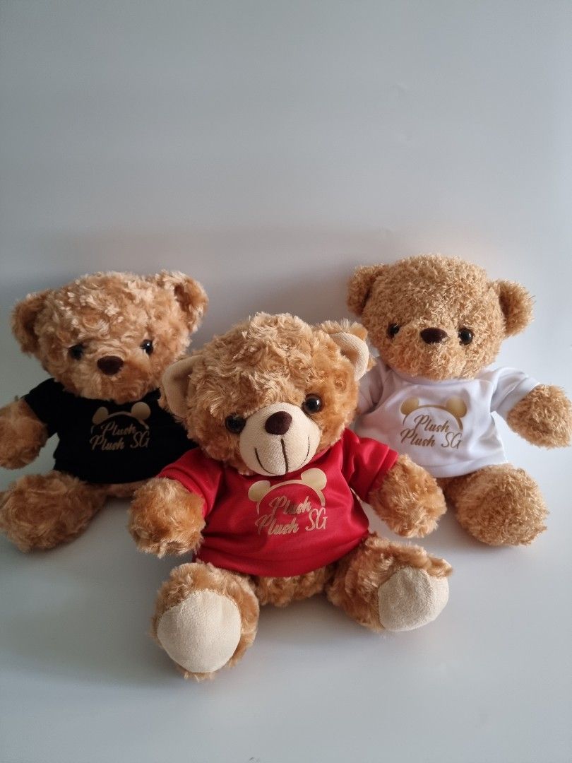 Custom Teddy Bear Plush Customization Doll, Hobbies & Toys, Toys ...