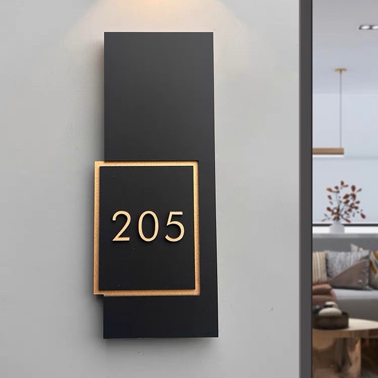 Customised Unit Sign door sign/unit number signage Customised Door Unit ...