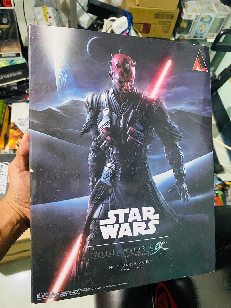 Darth Maul Starwars - Play Arts Kai, Hobbies & Toys, Toys & Games on ...