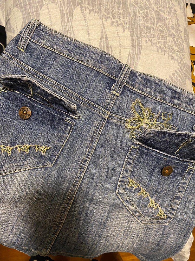 Denim Skirt, Women's Fashion, Bottoms, Skirts on Carousell