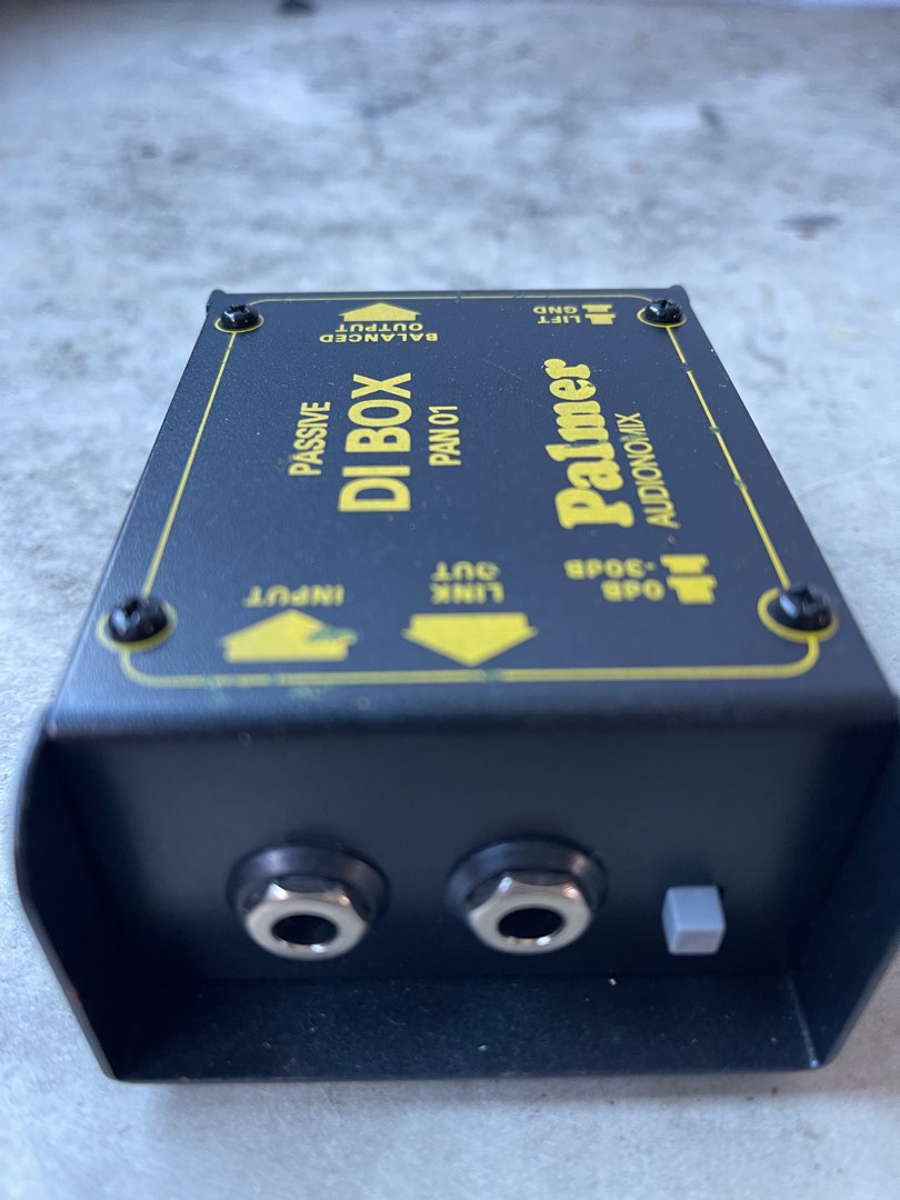 Passive Palmer Di Box Pan 01, Audio, Other Audio Equipment on Carousell