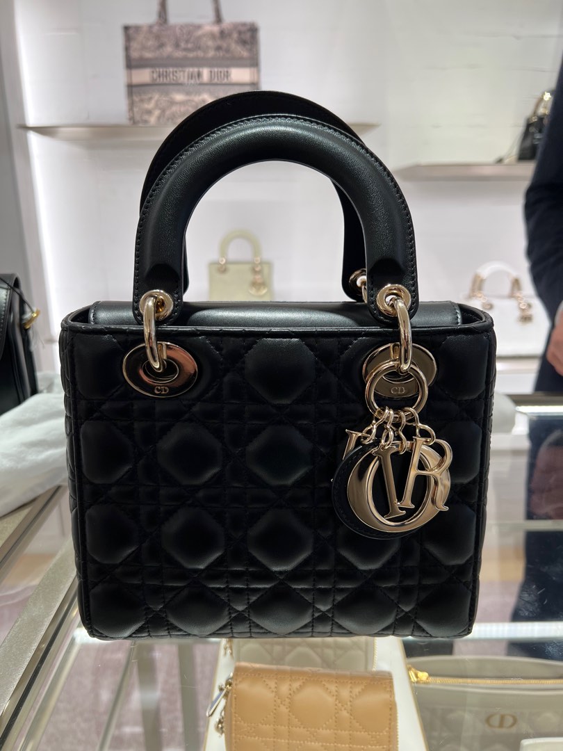 Dior - Lady Dior M, Luxury, Bags & Wallets on Carousell
