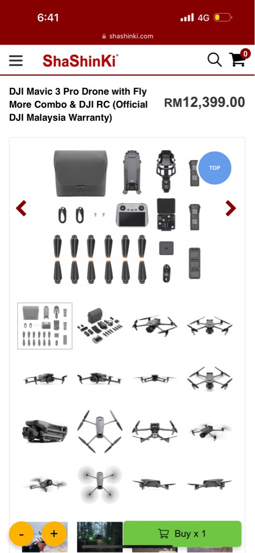 DJI Mavic 3 combo set, Photography, Drones on Carousell