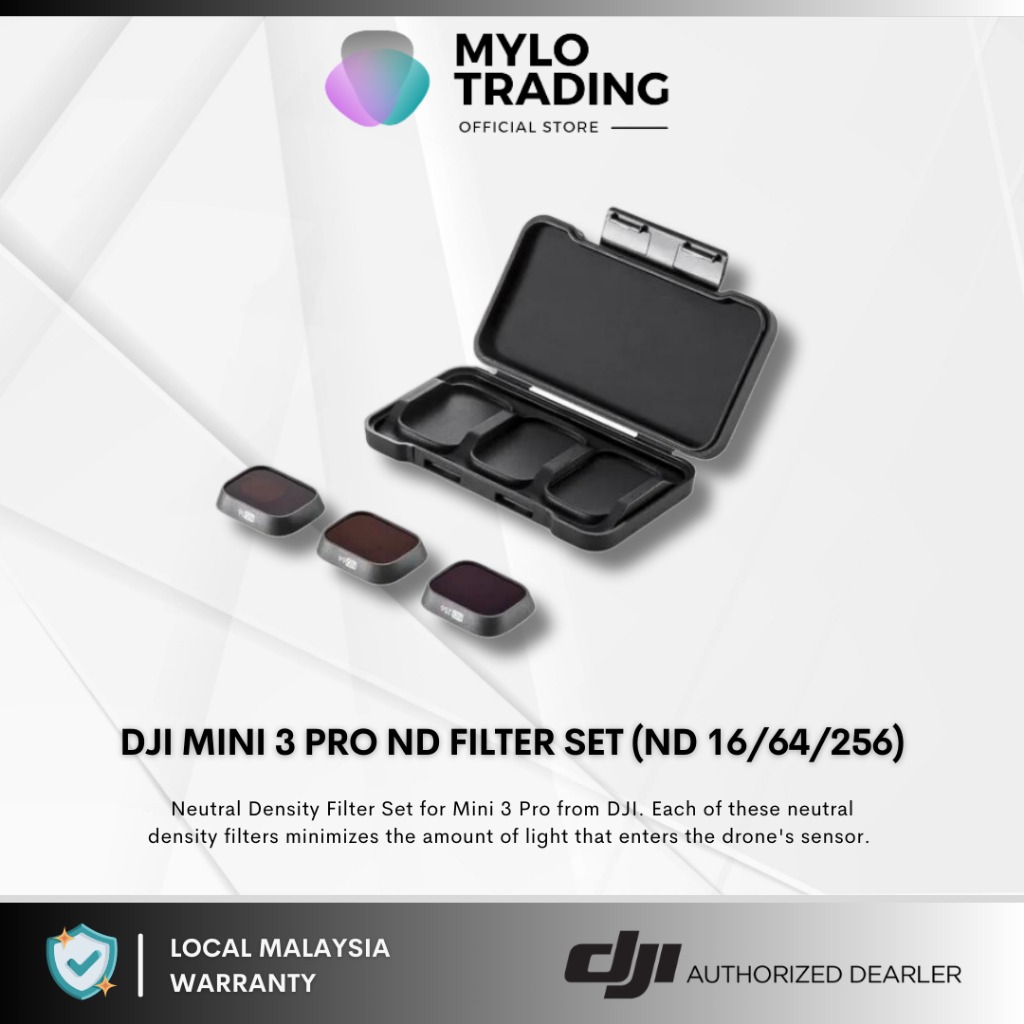 DJI Mini 3 Pro ND Filters Set (ND16/64/256), Photography, Drones on ...