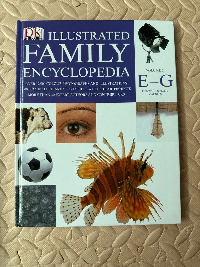 DK Illustrated Family Encyclopedia 16 volumes, Hobbies & Toys, Books ...