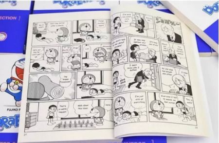 Doraemon Comics Collection by Fujiko F Fujio (8 Books Comic Set) DL1873 ...
