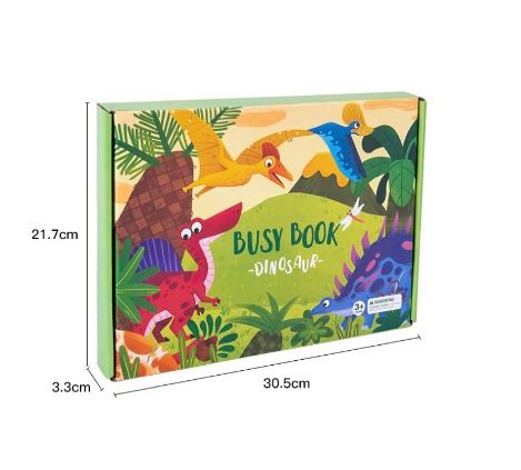 Early Learning Busy Book / Quiet Book 4 Themes Farm Traffic Life Skill ...