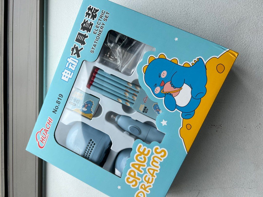 Electric Stationery Set, Hobbies & Toys, Stationery & Craft, Other Stationery & Craft on Carousell
