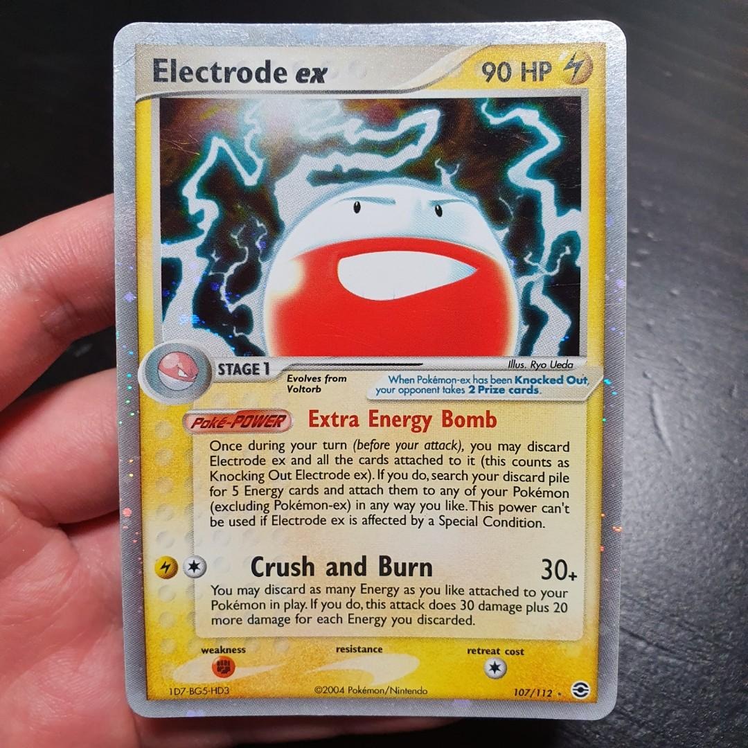 Electrode ex - 107/112 - Ultra-Rare (Ex Fire Red & Leaf Green Singles ...
