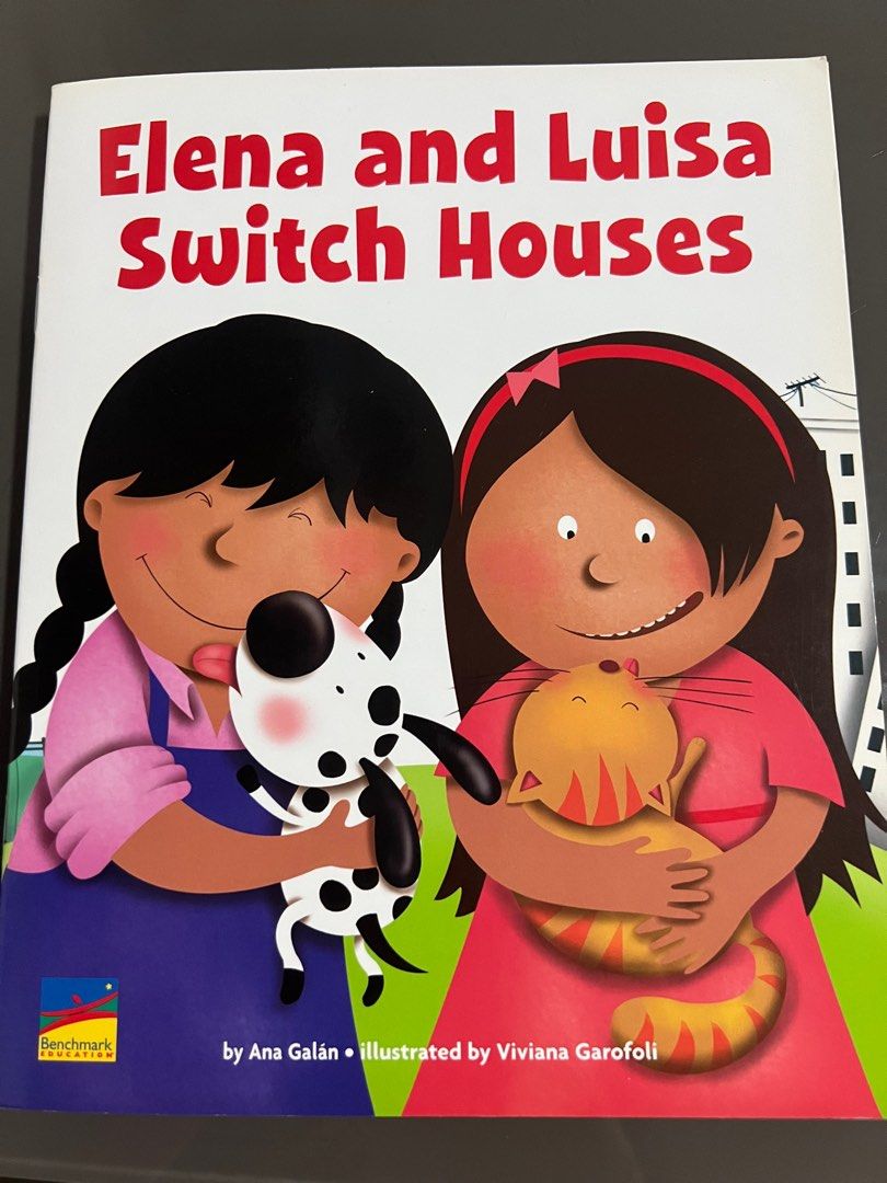 Elena and Luisa Switch Houses, 興趣及遊戲, 書本 & 文具, 小說及非小說 - Carousell