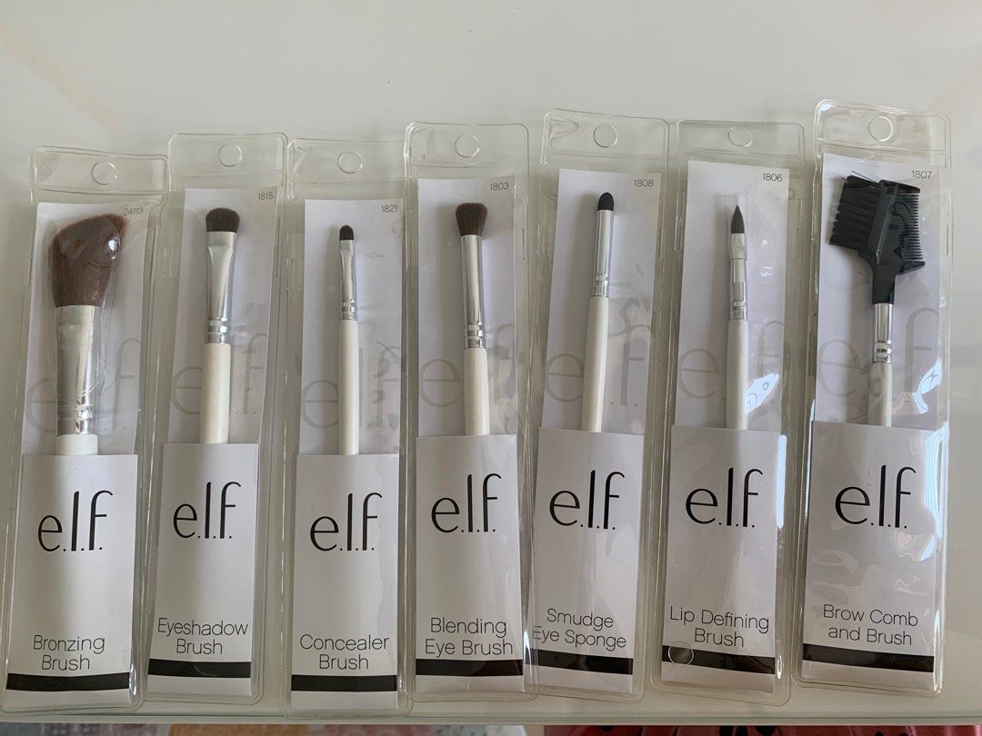 Elf make up brushes, Beauty & Personal Care, Face, Makeup on Carousell