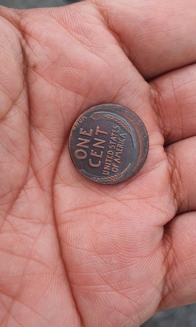 Error Coin. Duit Syiling AS Satu Sen 1955 - Kesalahan Mencetak tulisan ...