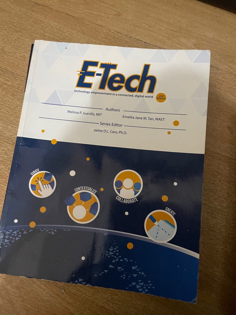 E-Tech book, Hobbies & Toys, Books & Magazines, Textbooks on Carousell