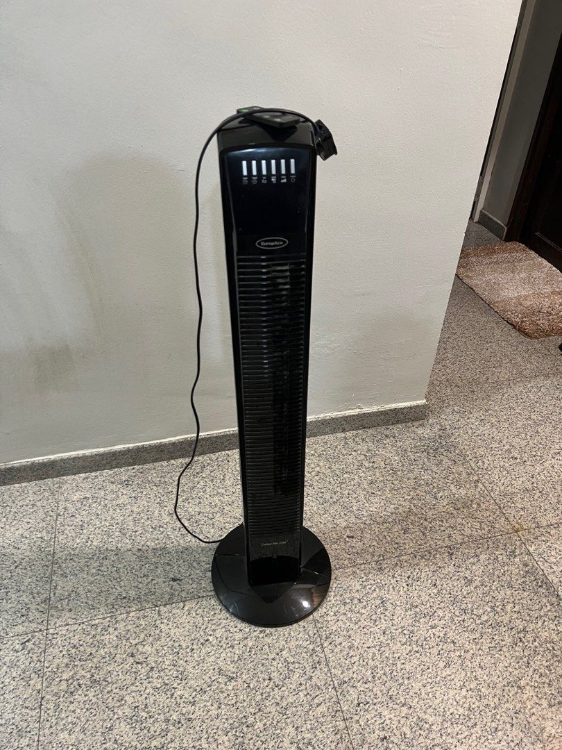 EuropAce Tower Fan, Furniture & Home Living, Lighting & Fans, Fans on ...
