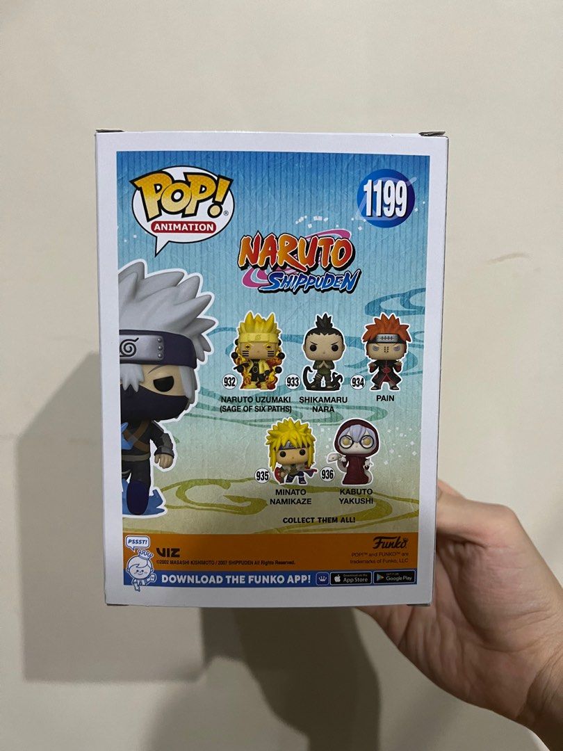 F unko Pop Naruto Shippuden Young Kakashi w/Chidori Figure, Hobbies ...