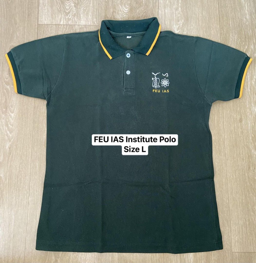 FEU IAS Institute Polo and NSTP Shirt, Women's Fashion, Tops, Shirts on ...