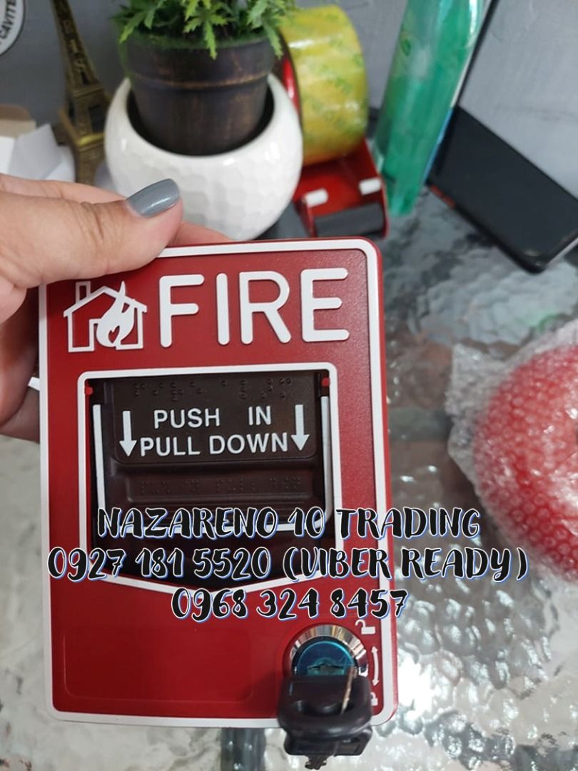 fire alarm pull down, Commercial & Industrial, Construction & Building ...