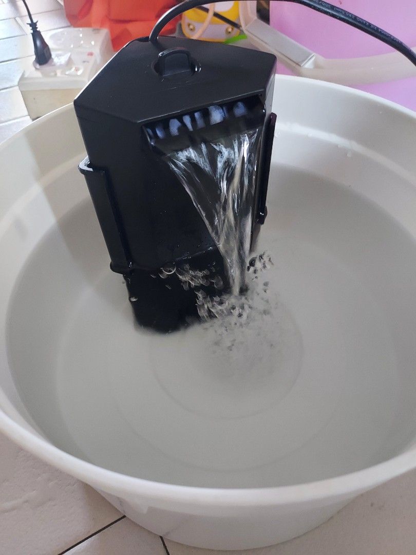 Fish tank corner filter, Pet Supplies, Homes & Other Pet Accessories on ...