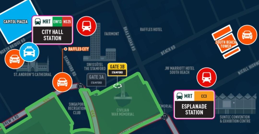 FORMULA 1 (F1) SINGAPORE GRAND PRIX 2023 | STAMFORD GRANDSTAND | ONE ...