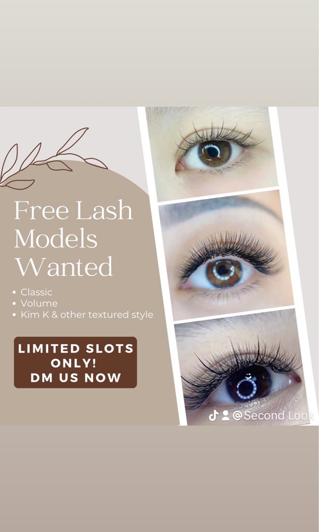 Free Lash Extension Model , Lifestyle Services, Beauty & Health ...