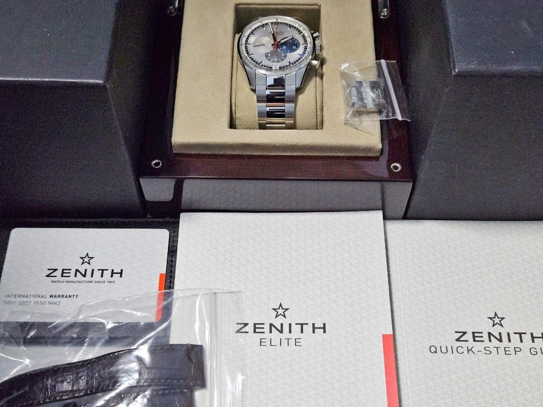 *Full Complete Set* 2019 Zenith El Primero Chronomaster Tri-Colour ...