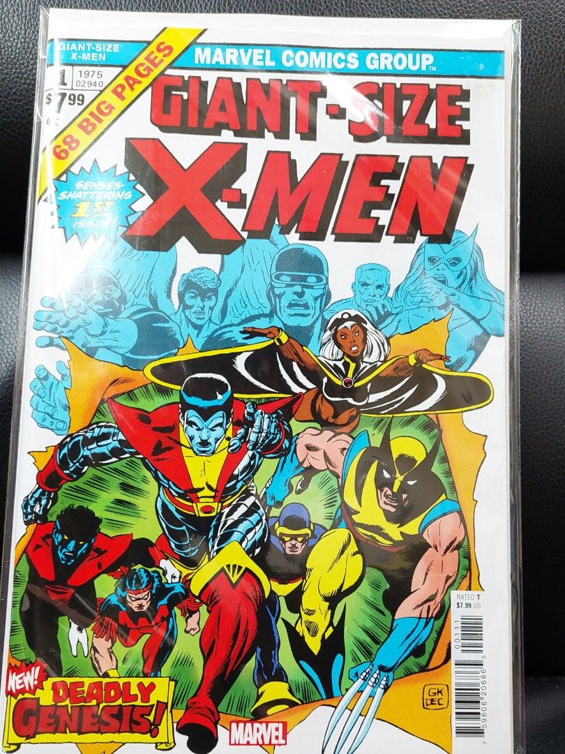 Giant-Size X-Men #1, 1975, Facsimile Edition, Hobbies & Toys, Books ...