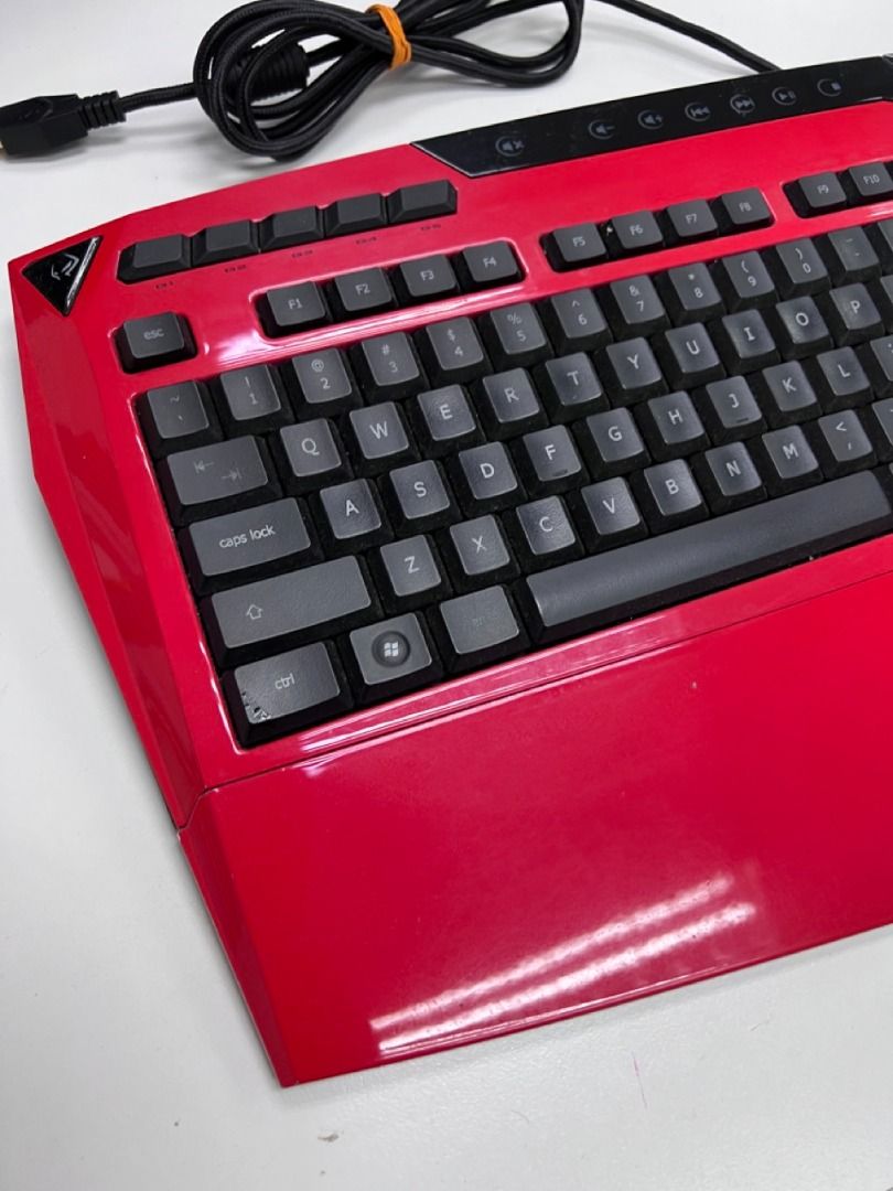 Gigabyte Gaming Keyboard Professional Red for Computer PC Laptop (USED ...