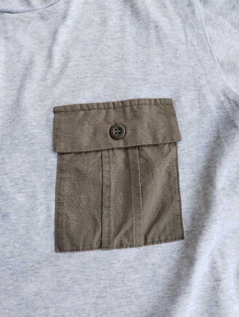 Global Work Single Pocket cun, Men's Fashion, Tops & Sets, Tshirts ...