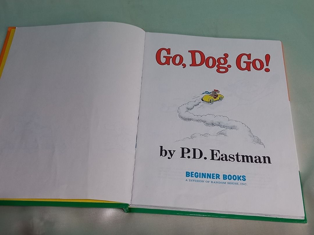 Go Dog Go! By P.D. Eastman Hardbound, Hobbies & Toys, Books & Magazines ...
