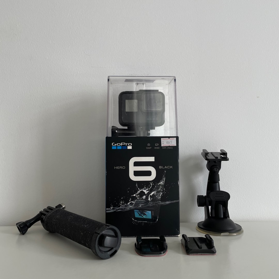 Go Pro Hero 6 (full set), Photography, Cameras on Carousell