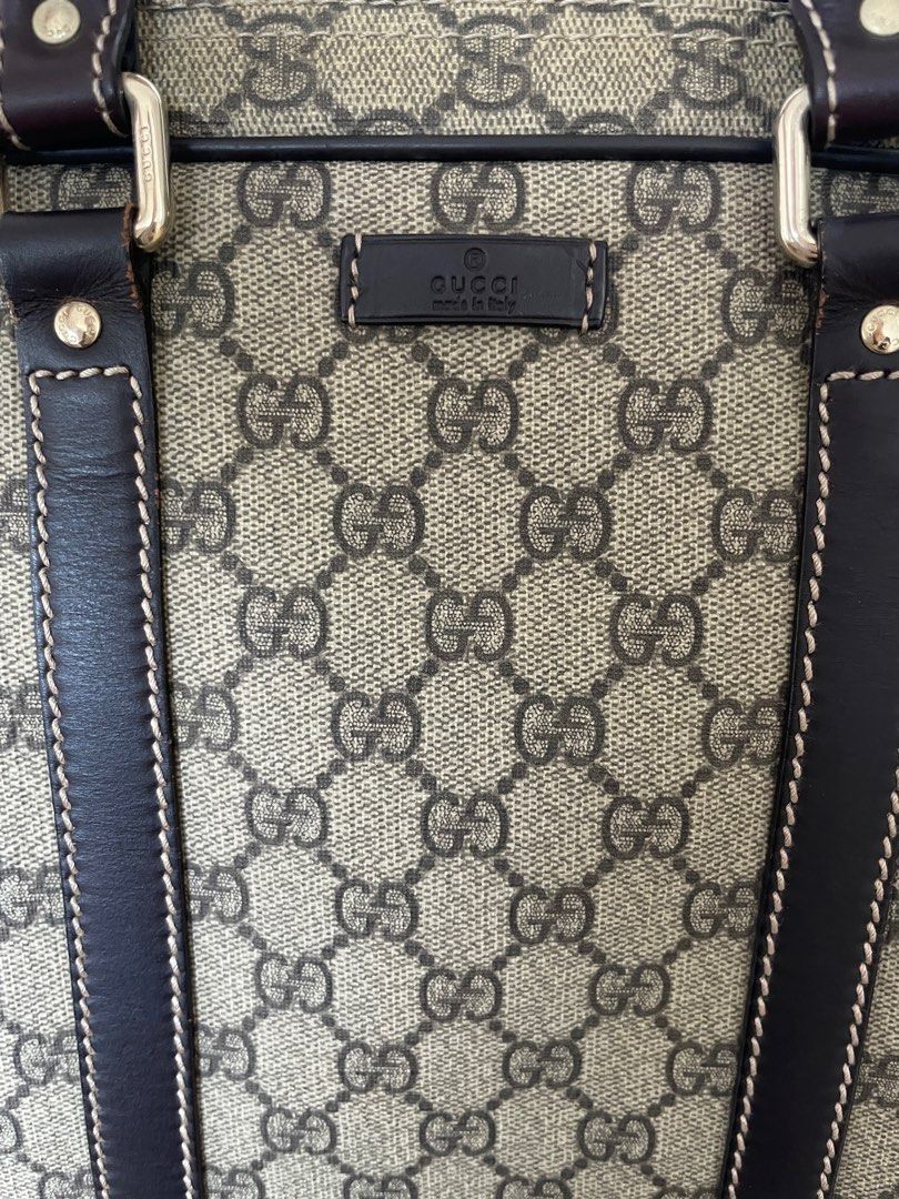 Gucci business brief case, Luxury, Bags & Wallets on Carousell