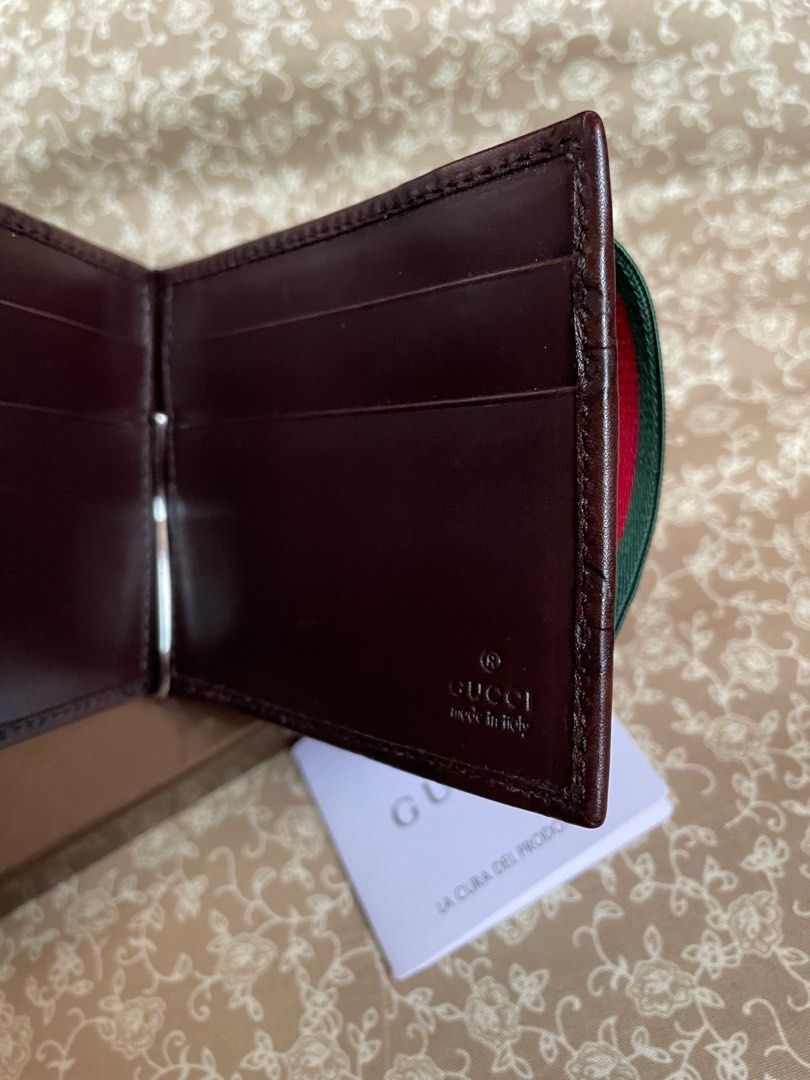Gucci Money Clip Wallet 2009, Men's Fashion, Watches & Accessories ...
