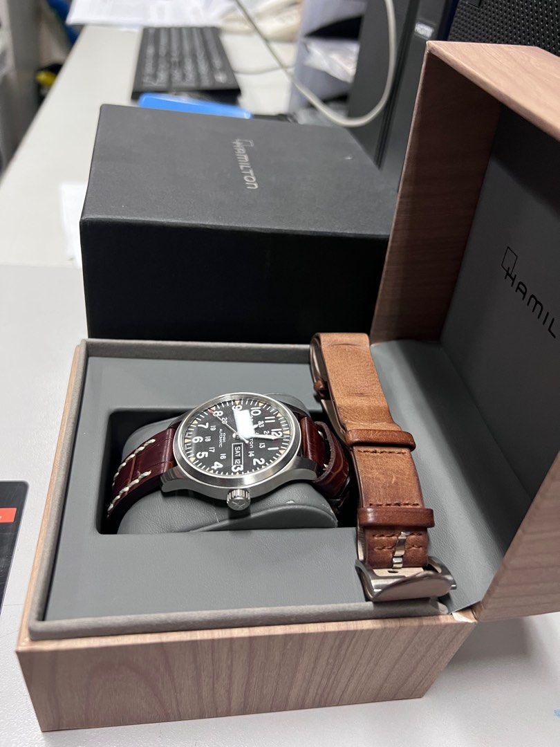 Hamilton khaki Automatic, Men's Fashion, Watches & Accessories, Watches ...