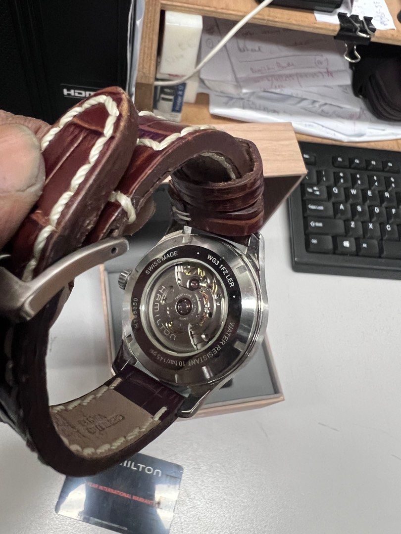 Hamilton khaki Automatic, Men's Fashion, Watches & Accessories, Watches ...