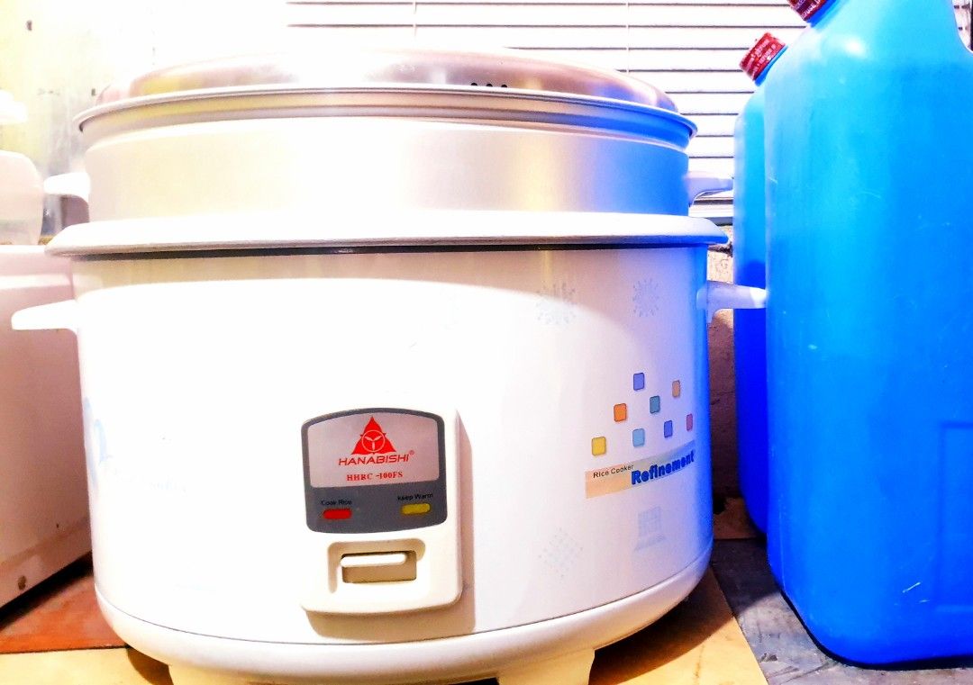 Hanabishi Rice Cooker 10 Liters / 62 Cups, TV & Home Appliances ...