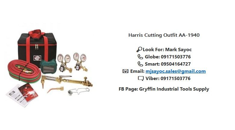 Harris Cutting Outfit AA-1940, Commercial & Industrial, Industrial ...