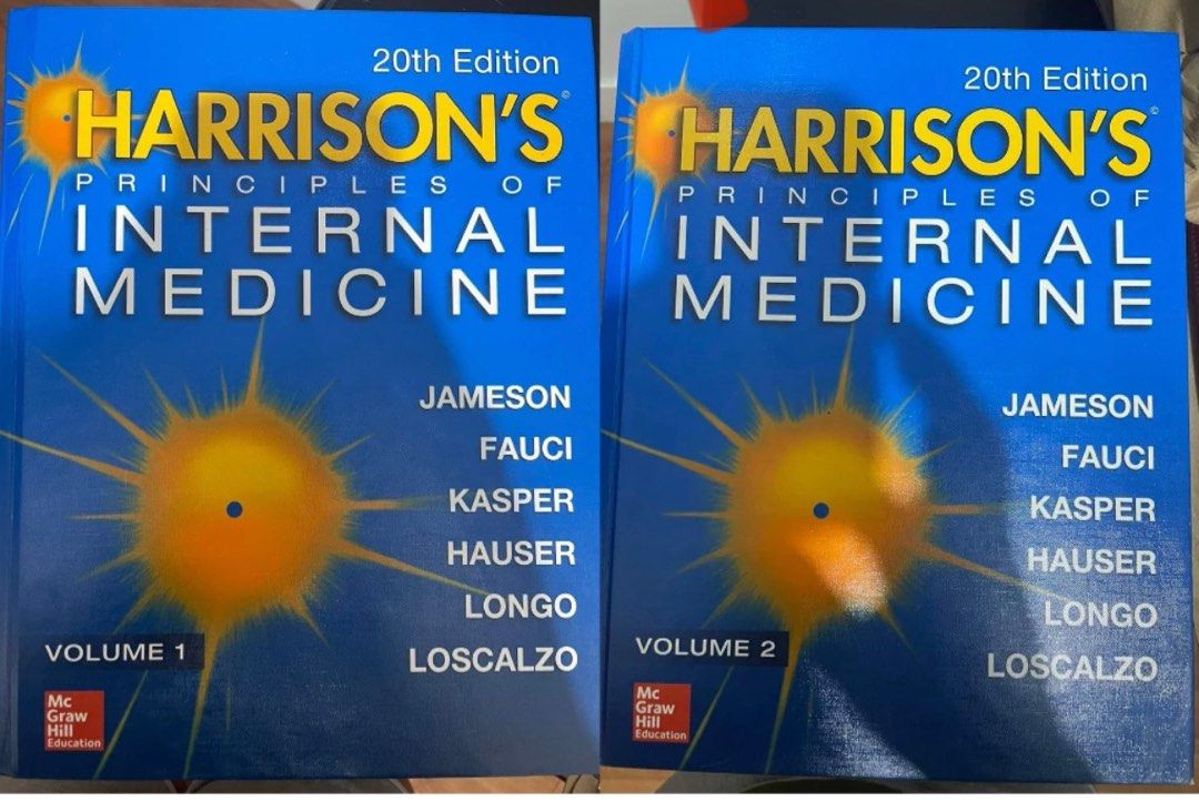 Harrison's Principles of Internal Medicine 20th Ed Vol 1 and 2 ...